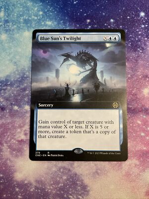 Blue Sun's Twilight - Extended Art - Phyrexia: All Will Be One - NM ...