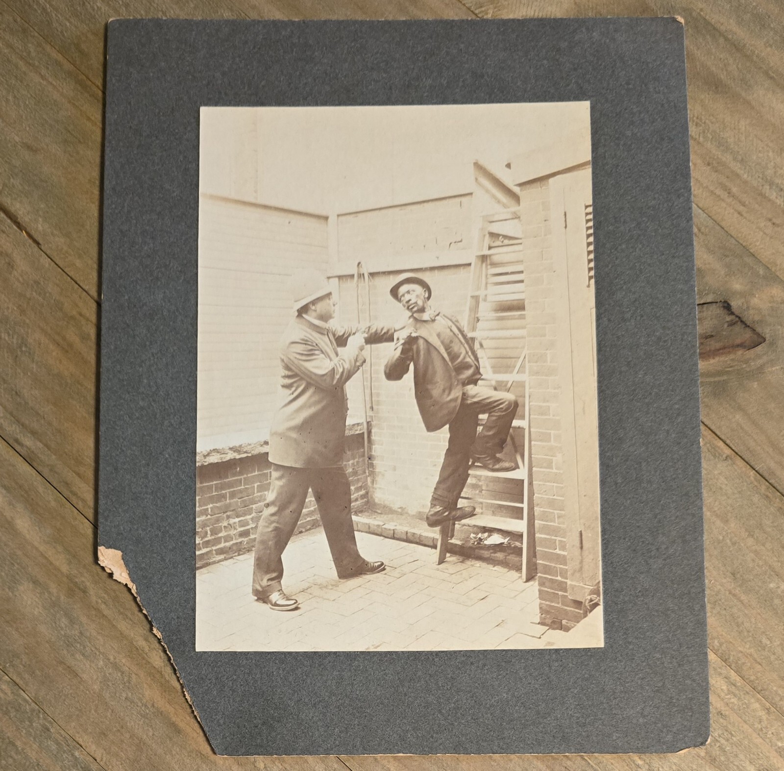Antique 1900s Philadelphia Police Officer Cabinet Action Photograph 7 ...