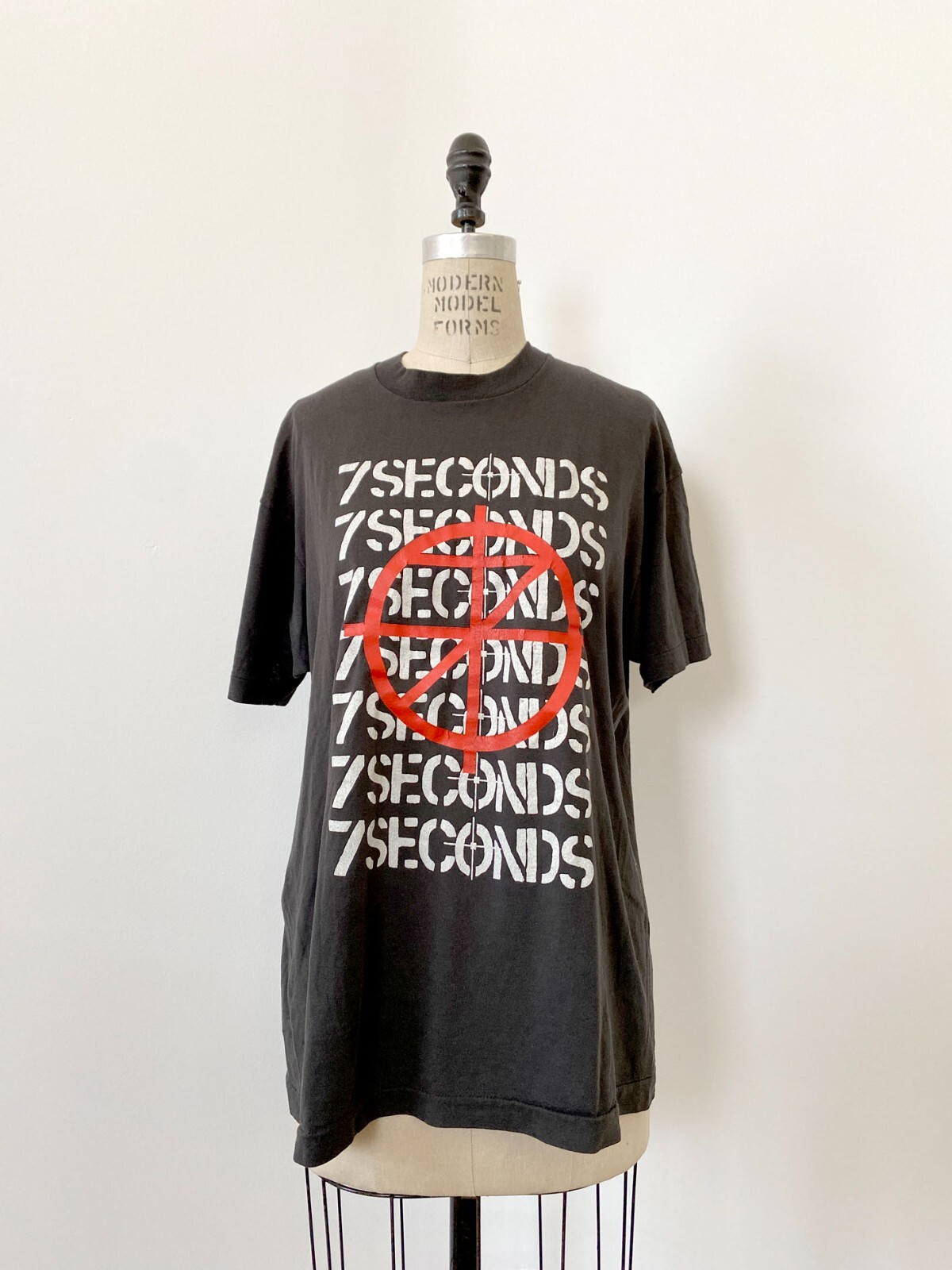 ⭕ 80s Vintage 7 Seconds shirt : punk hardcore minor t… - Gem