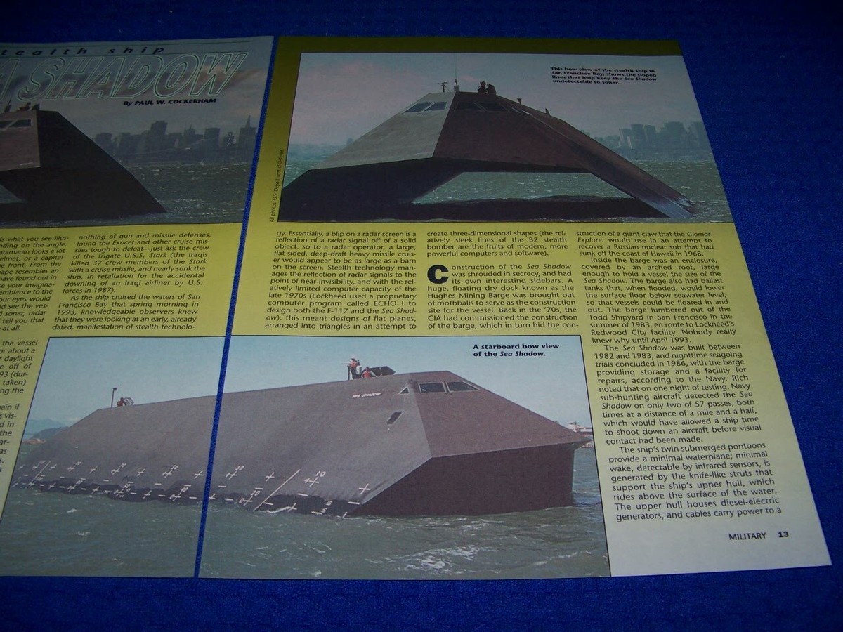 Inside Lockheed Sea Shadow