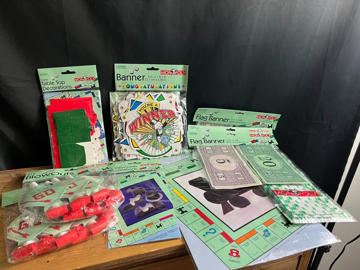 Monopoly Themed Party Decorations | Shelly Lighting