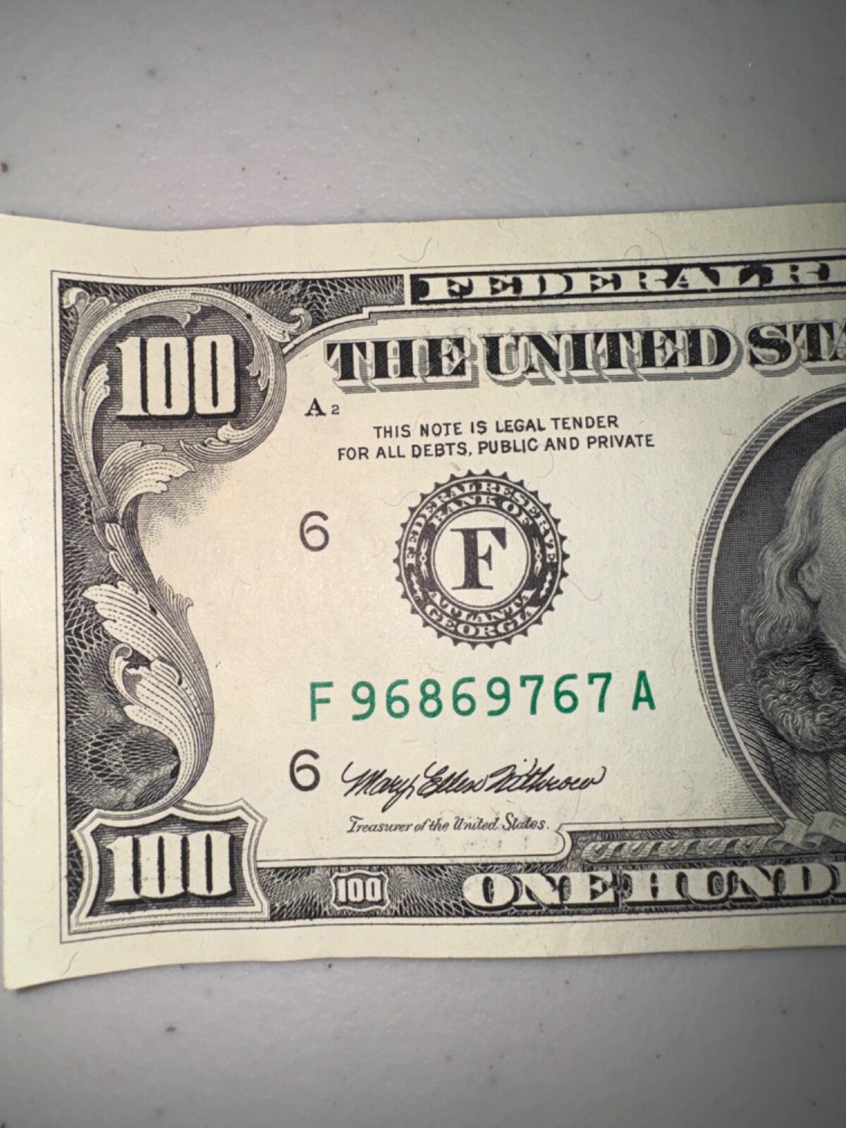 Rare Clean 100 dollar bill, 1993 | eBay