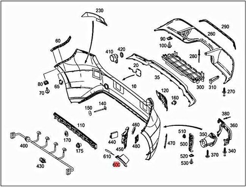 Genuine MERCEDES W176 A-CLASS W176 Cover wheel arch 1766900127 | eBay