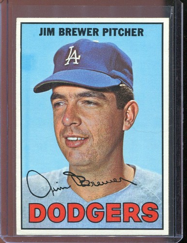 1967 Topps Baseball # 31 Jim Brewer NM Near Mint | eBay
