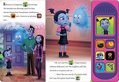 Disney Junior Vampirina - A Very Hauntley Halloween Sound Book - PI ...