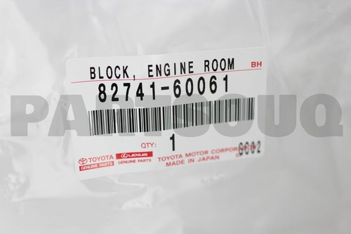 8274160061 Genuine Toyota BLOCK, ENGINE ROOM RELAY 82741-60061 | eBay