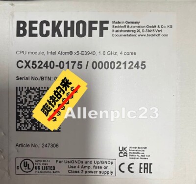 CX5240-0175/000021245 Brand New module | eBay