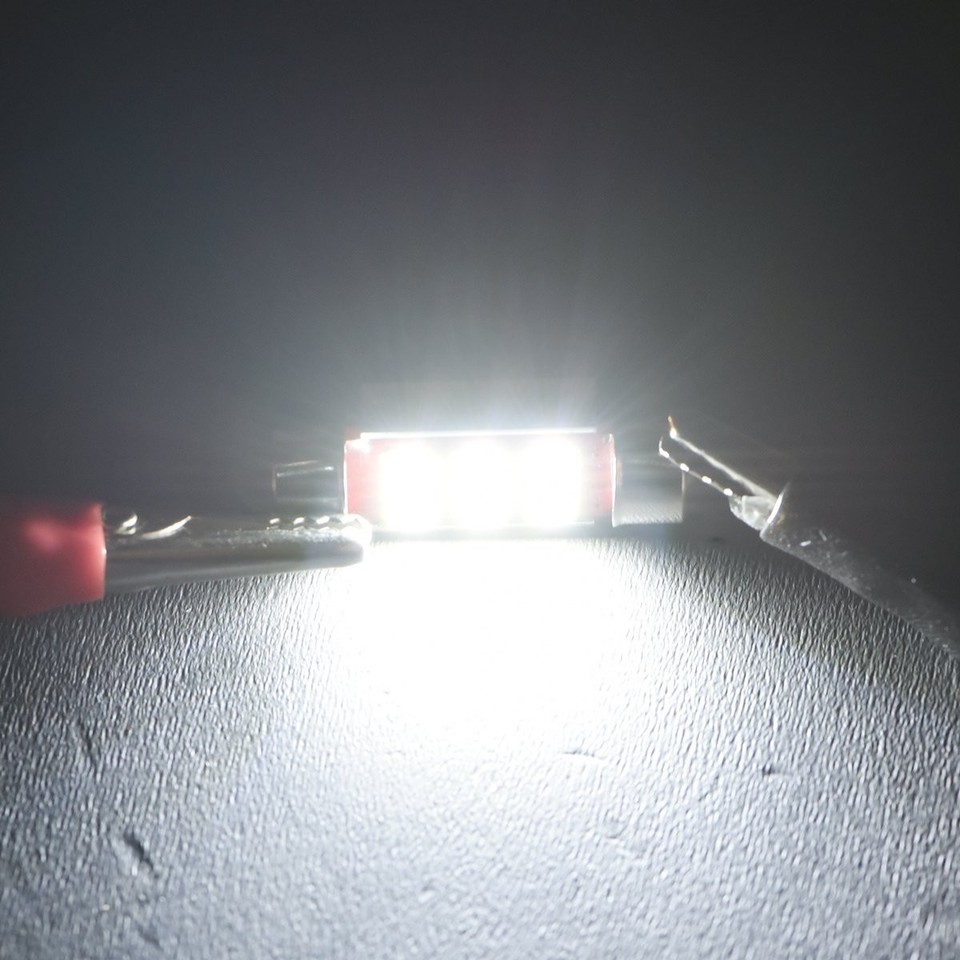 2x 12SMD LED 31MM FESTOON INTERIOR DOME LIGHT MAP BULB GLOBE AU CAR 4WD ...