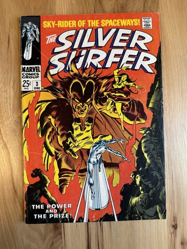 Silver Surfer #3 Silver Age Marvel Comics 1968/ First Appearance Of ...