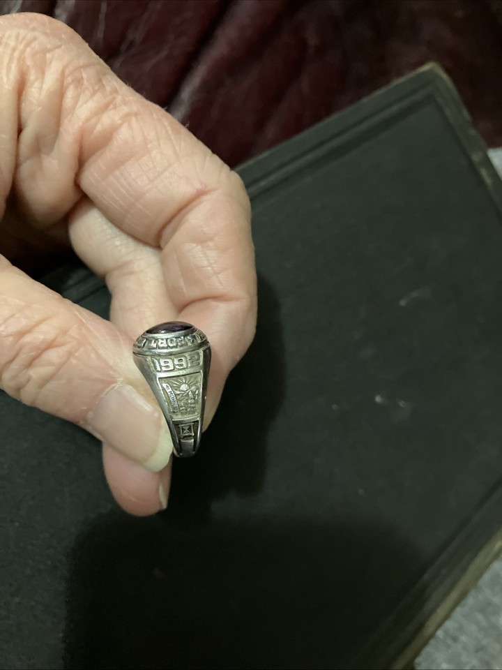 Vintage 1992 Qualium High School Class Ring | eBay