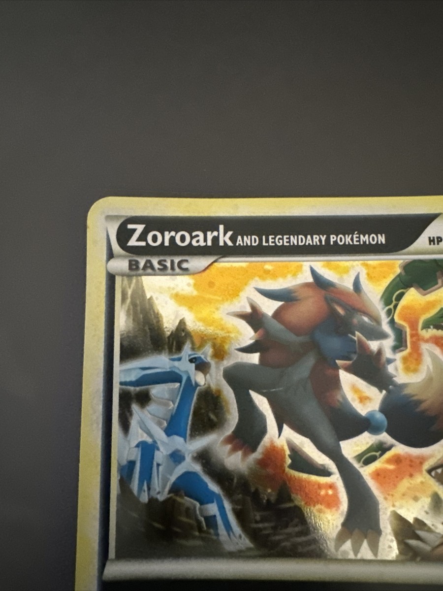 Jumbo Promo Pokemon Card Zoroark And Legendary Pokemon The Best