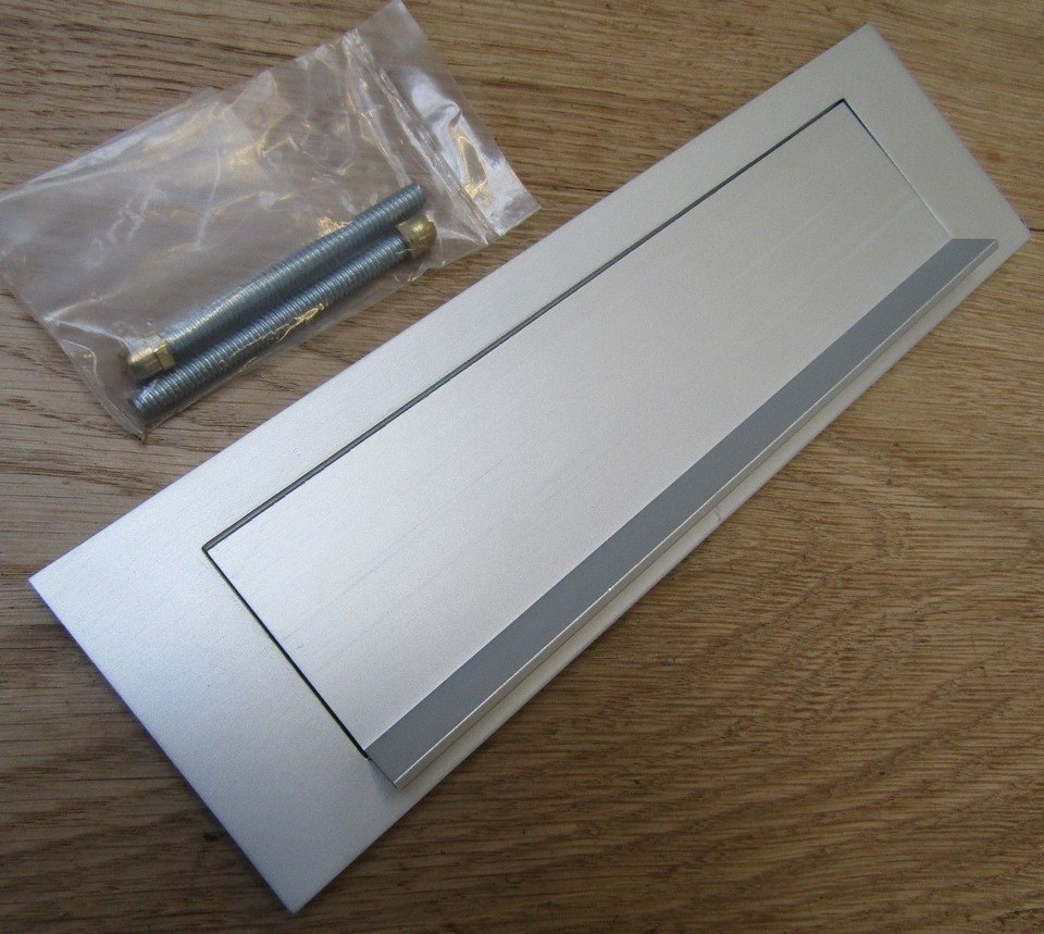 SPRUNG ALUMINIUM GRAVITY LETTER BOX POSTAL LETTER PLATE COVER TIDY ...