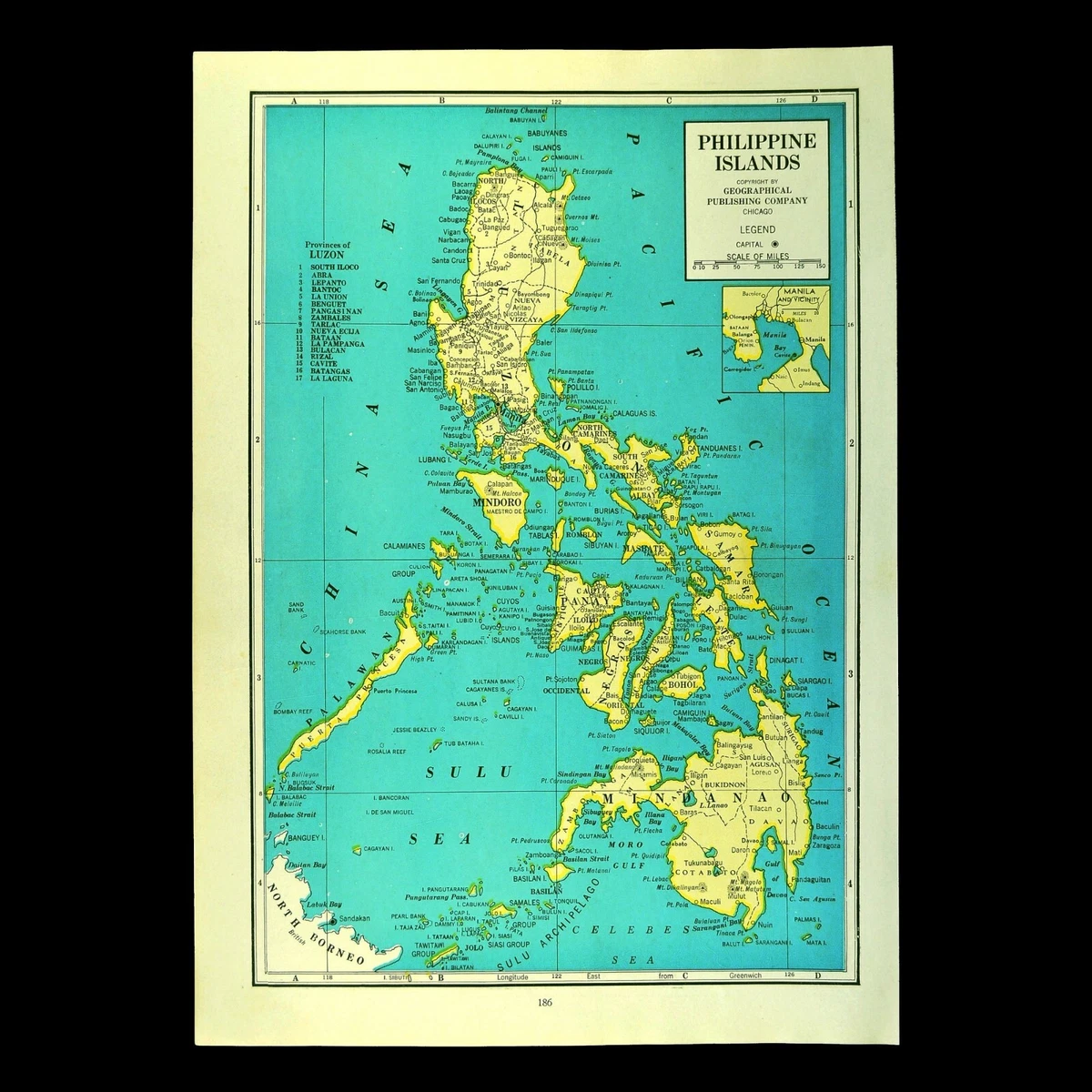 Philippine Archipelago Map
