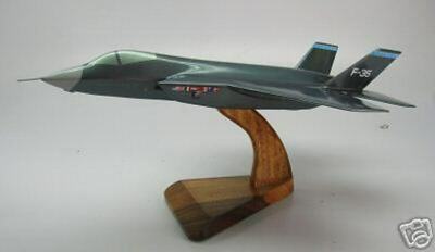 F-35 Lightning II Stealth Multirole Fighter F35 Airplane Desk Wood ...