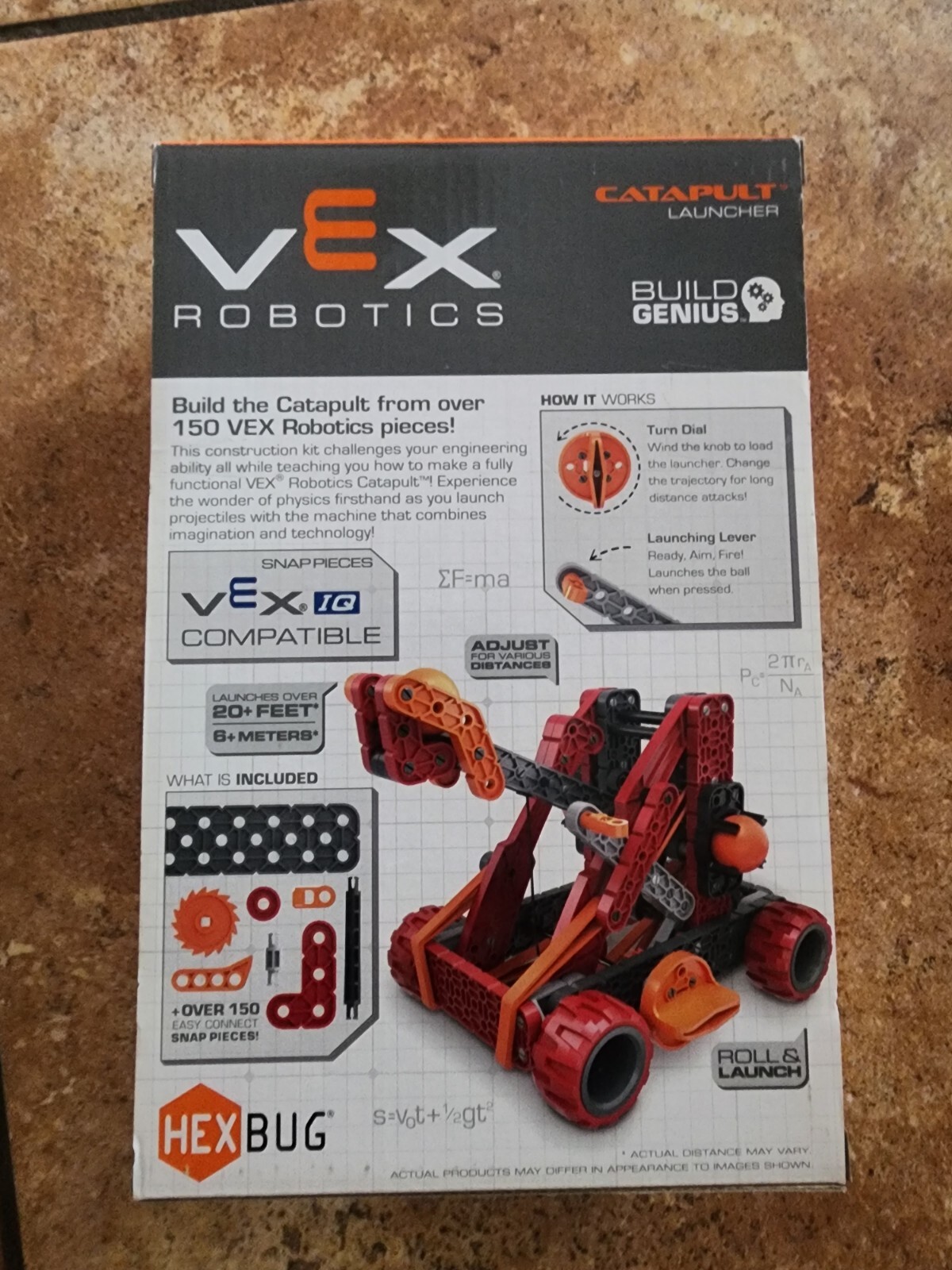 HexBug VEX Robotics Catapult Launcher STEM Starter-NEW-NEVER OPENED | eBay