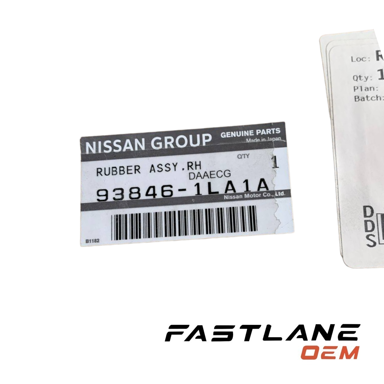 OEM Nissan Flare Seal Strip 2017-2020 Genuinie 93846-1la1a for sale ...