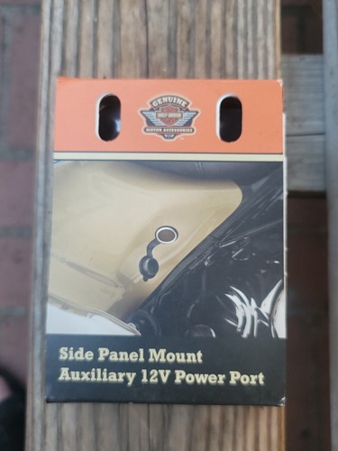 Genuine Harley OEM 14-23 Touring Trike Side Panel Mount Auxiliary 12V ...