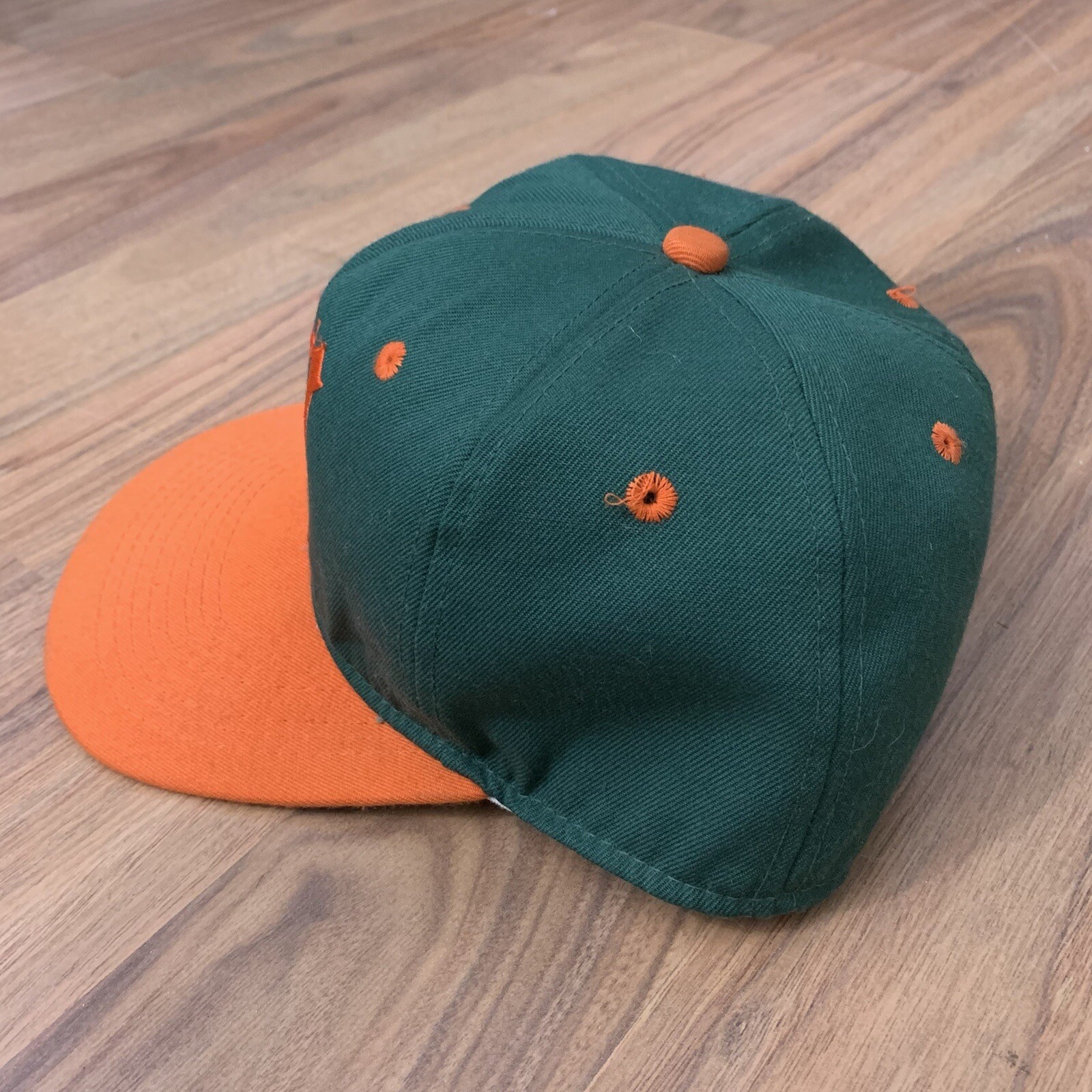 Vintage Miami Hurricanes Old English Script Logo Hat … - Gem