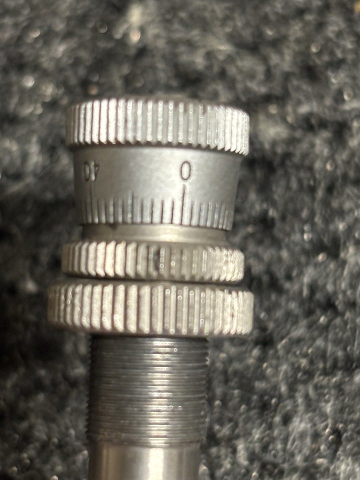 Vintage Metric Differential Micrometer Head Unknown Maker | eBay