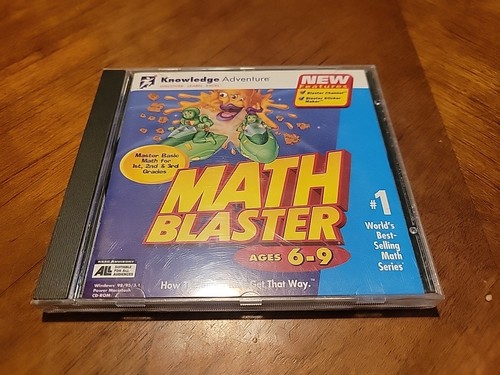 Math Blaster Ages 6-9 PC CD-ROM Learning Game 1998 | eBay