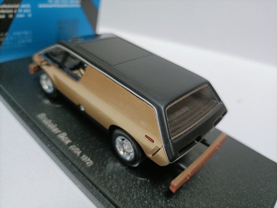 Autocult 1:43 Brubaker Box 1972 Gold Modified Bread Truck Model | eBay