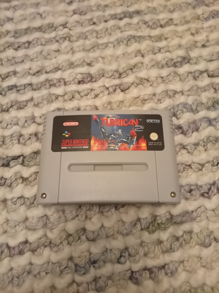 Super Turrican 2 Super Nintendo SNES Cartridge PAL | eBay UK