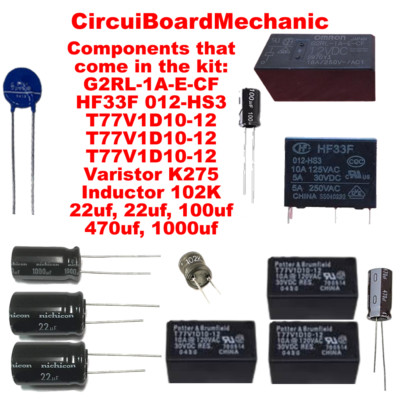 Repair Kit W11258611 W11050788 Whirlpool Oven Control Repair Kit | eBay