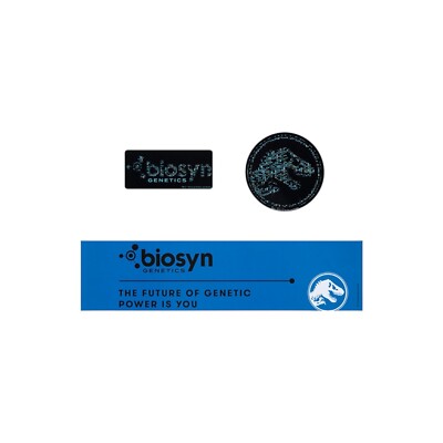 Universal Studios Jurassic World Biosyn Decal Set | eBay