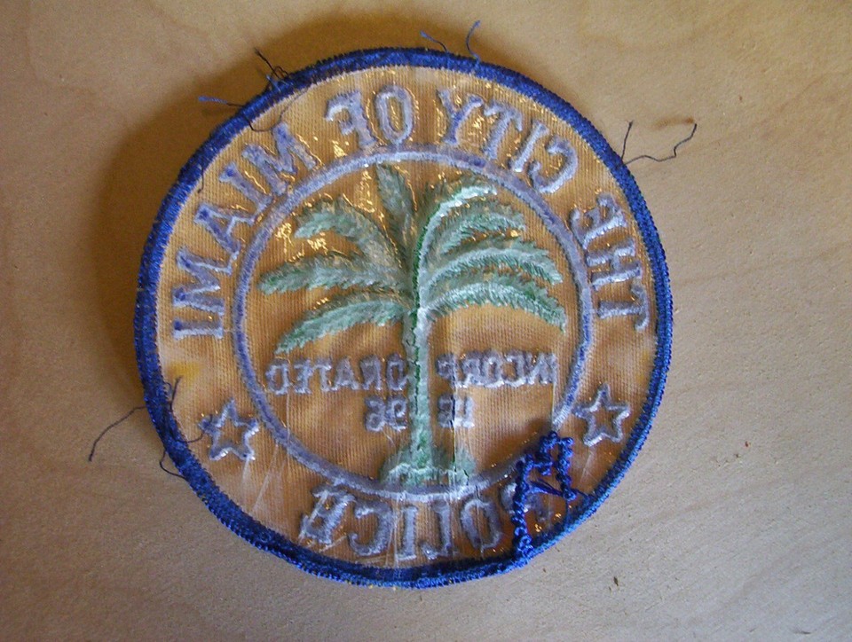 State Of Florida Vintage City of Miami Police Shoulder Arm Uniform ...