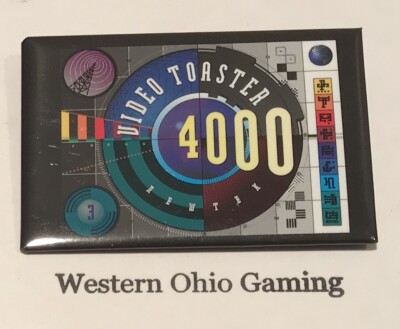 Newtek Video Toaster 4000 Promo Pinback Button USED VT3 Pin | eBay