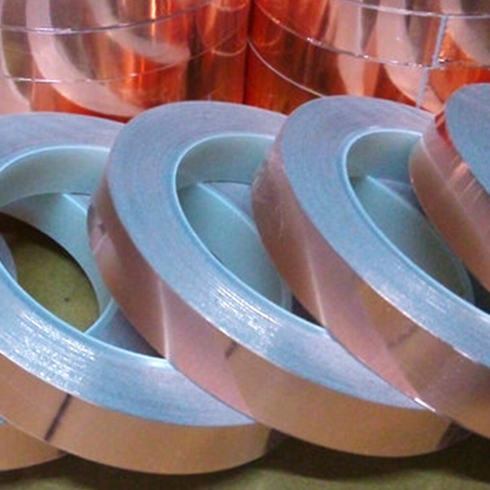 DE EMI Shielding Tape 30/50/70mm Copper Snail Tape Anti Snails EMI ...