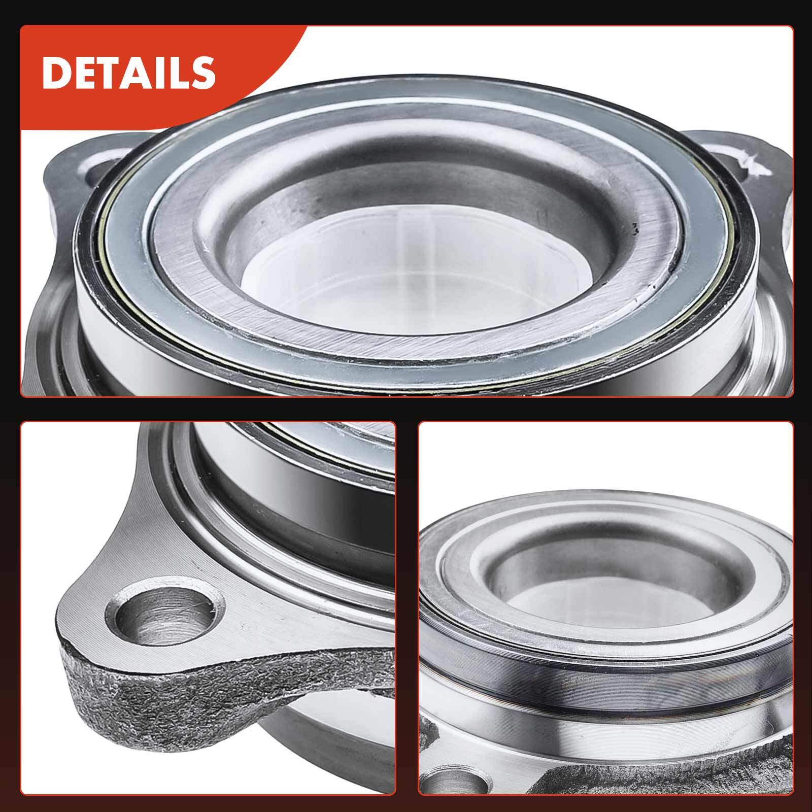 1x Front Left or Right Wheel Hub Bearing for Toyota Hilux KUN26 3.0L ...