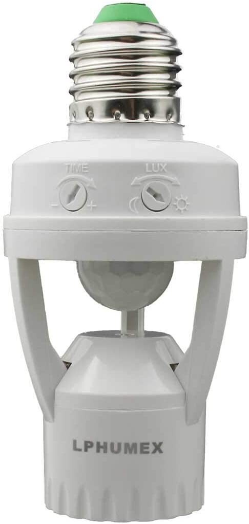 Motion Sensor Detector Light Socket Infrared Motion Sensor Detector