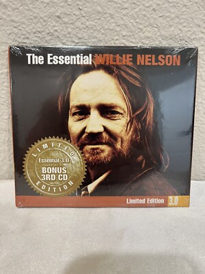 The Essential Willie Nelson CD Limited Edition 3.0 3 Disc - NEW SEALED ...