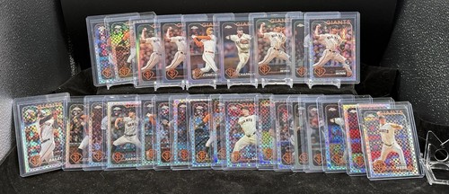 26 2024 Topps Chrome & Chrome Update S.F Giant Refractors: X-Fractor ...