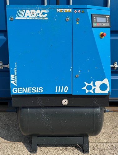 ABAC Genesis 11 Receiver Mounted Rotary Screw Compressor + Dryer! 11Kw ...
