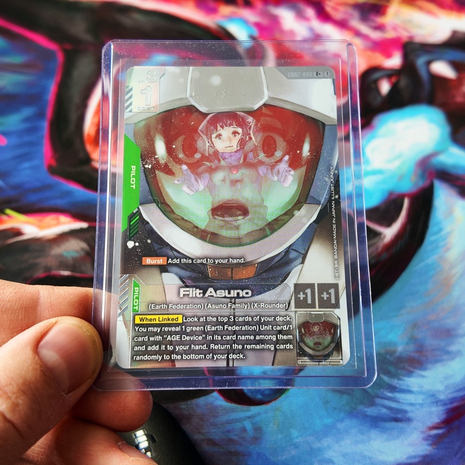 Flit Asuno (R+) GD02-088 | Gundam TCG Card Game | Dual Impact *English ...