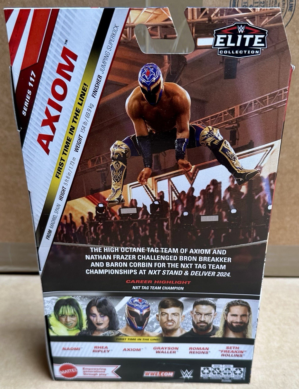 WWE ELITE Series 117 AXIOM Wrestling Action Figure *IN HAND* | eBay