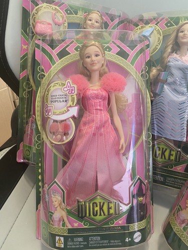 🏆 MISPRINT ERROR WICKED.COM COLLECTIBLE Mattel Wicked Glinda Fashion ...