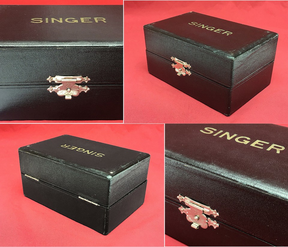 Deluxe SINGER Attachments for 201 & 15 Box German Accessories Set Box ...