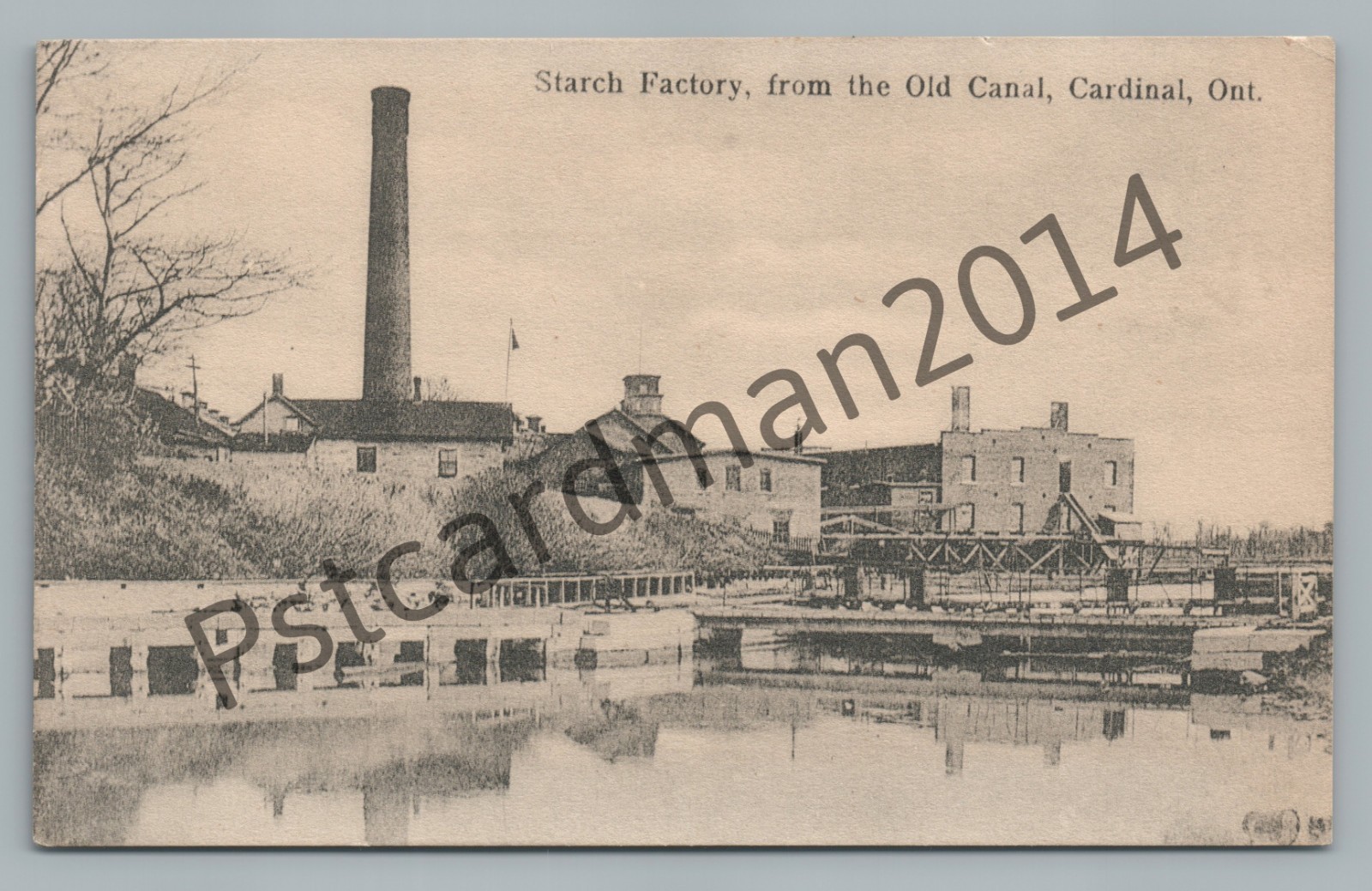 Starch Factory CARDINAL Ontario—St. Lawrence River Canal—Rare Antique ...