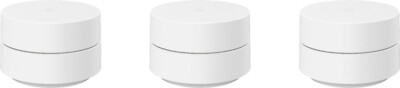 Google - Wifi - Mesh Router (AC1200) - 3 pack - White | eBay