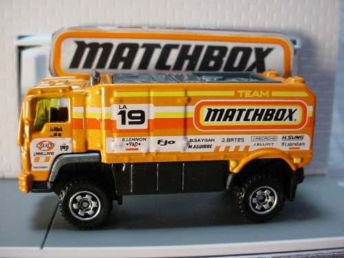 2019 SERVICE SQUAD ☆ DESERT THUNDER V16 ☆orange/gray; TEAM Matchbox ...