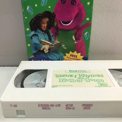 Barney & Friends Rhymes Mother Goose VHS | Grelly USA