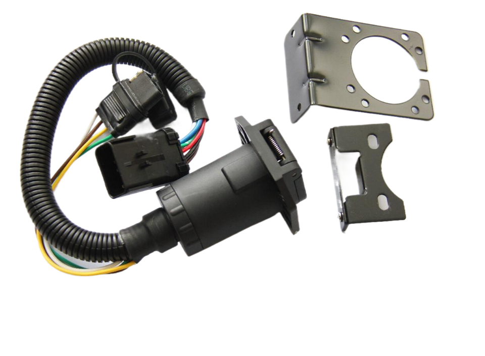 56038366AB Trailer Wiring 7-Way Pin Connector Plug FOR Ram Durango Jeep ...