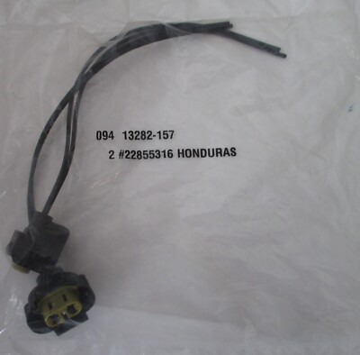 (2) OEM GM Headlamp Connectors Part #22855316 (2) connectors in pack | eBay