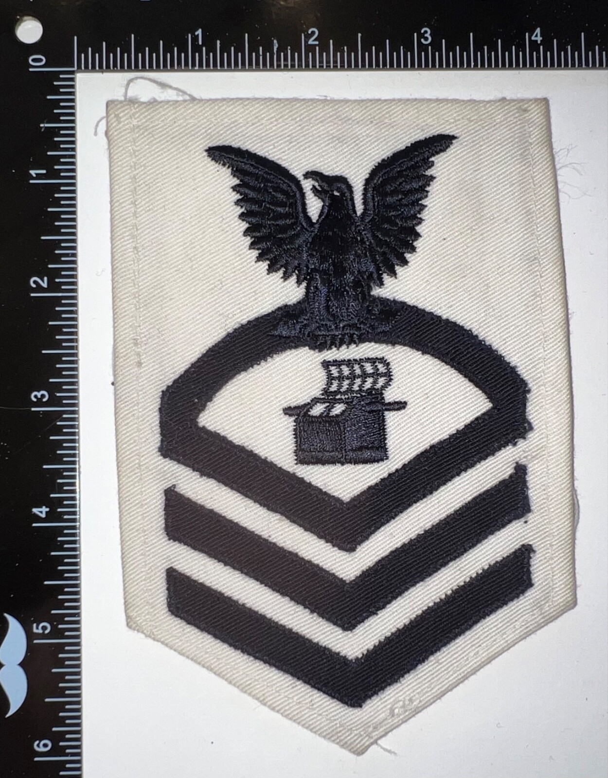 RARE USN US Navy Fire Control Technician CPO Chief Petty Officer Rate ...