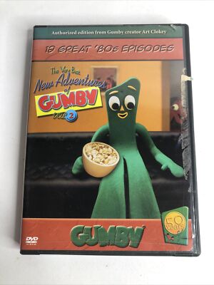 Very Best New Adventures of Gumby Vol 2 DVD (2005, 12 80s Episodes ...