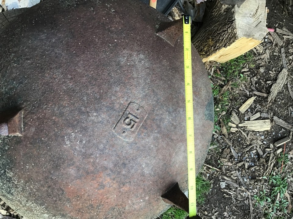 Antique Giant three legged Cast Iron Cauldron Pot | eBay