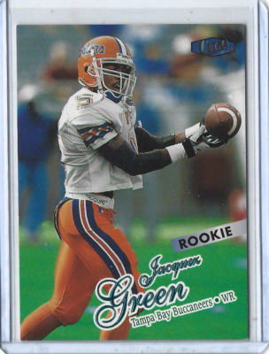1998 Fleer Ultra Jacquez Green Rookie Card #225 🏈Tampa Bay Buccaneers🏈 ...